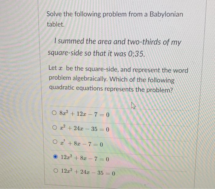 Solved What method was used in the Nine Chapters of the | Chegg.com