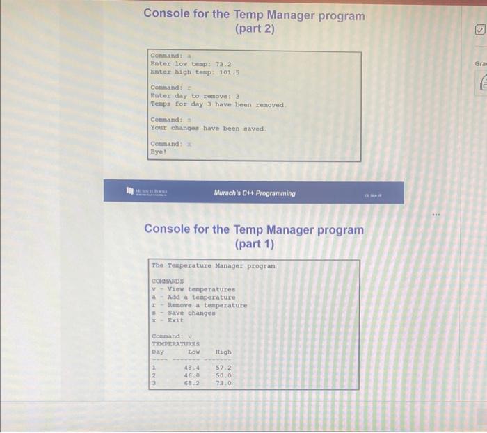 Solved Cwith Vectorsnote When Reading From Input File It