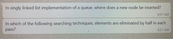 Solved In singly linked list implementation of a queue, | Chegg.com