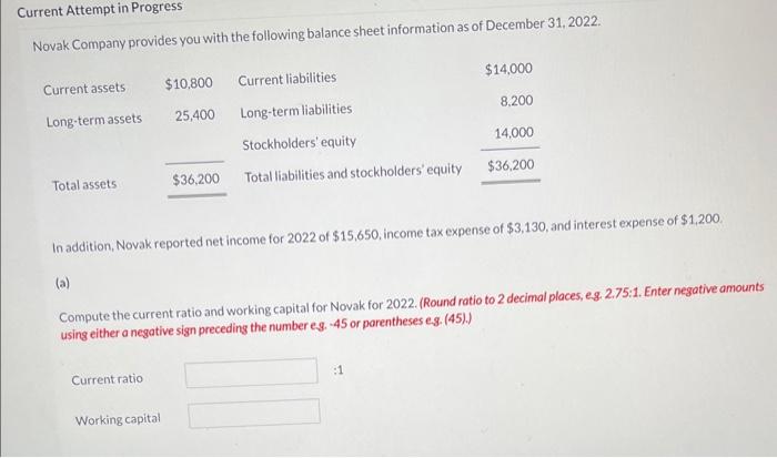 Solved Novak Company provides you with the following balance | Chegg.com