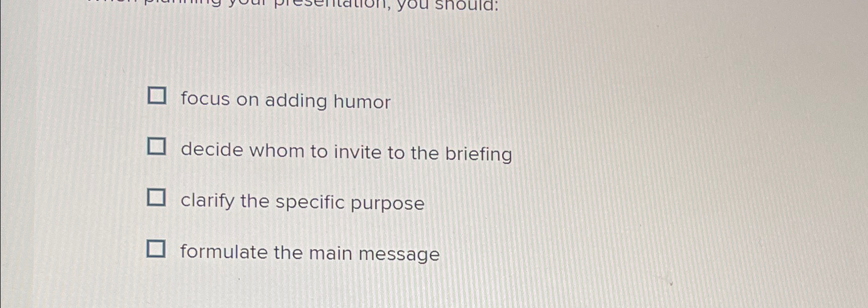 Solved focus on adding humordecide whom to invite to the | Chegg.com