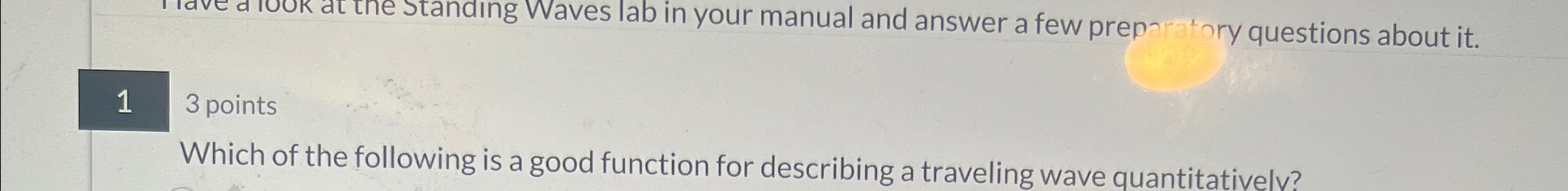 Solved 13 ﻿pointsWhich of the following is a good function | Chegg.com
