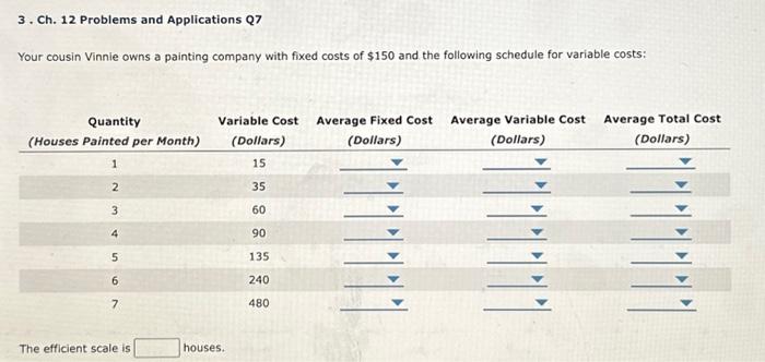 Solved 3. Ch. 12 Problems and Applications Q7 Your cousin | Chegg.com