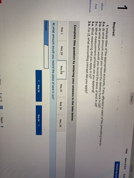 Solved Help Save & Exit Submit Check my work E2-2 | Chegg.com
