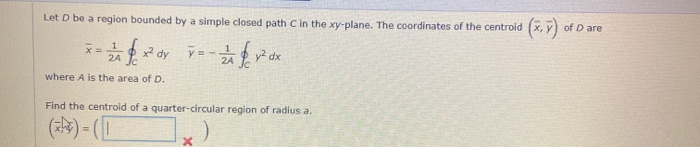 Let D be a region bounded by a simple closed path C | Chegg.com
