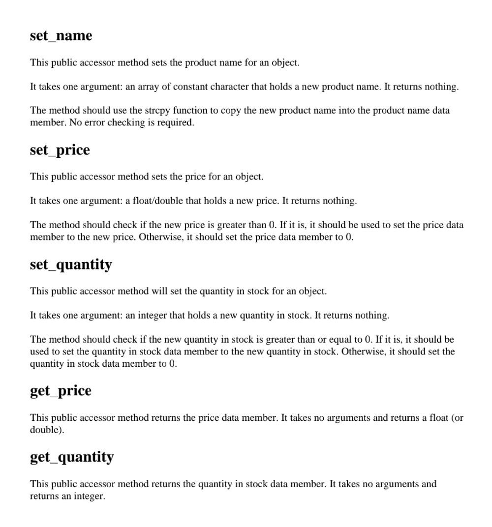Solved Overview For This Assignment Implement A Class 9312