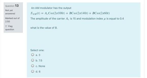 Solved ASK, FSK, PSK are example of conversion Question 12 | Chegg.com