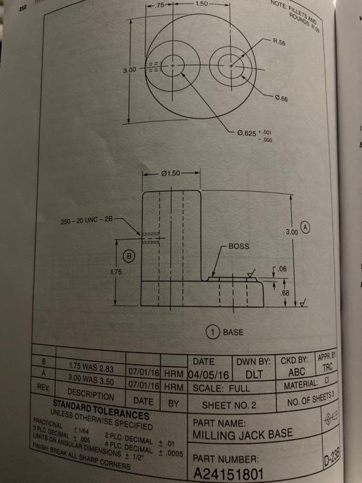 Solved ASSIGNMENT D-23: MILLING JACK 1. How many details | Chegg.com