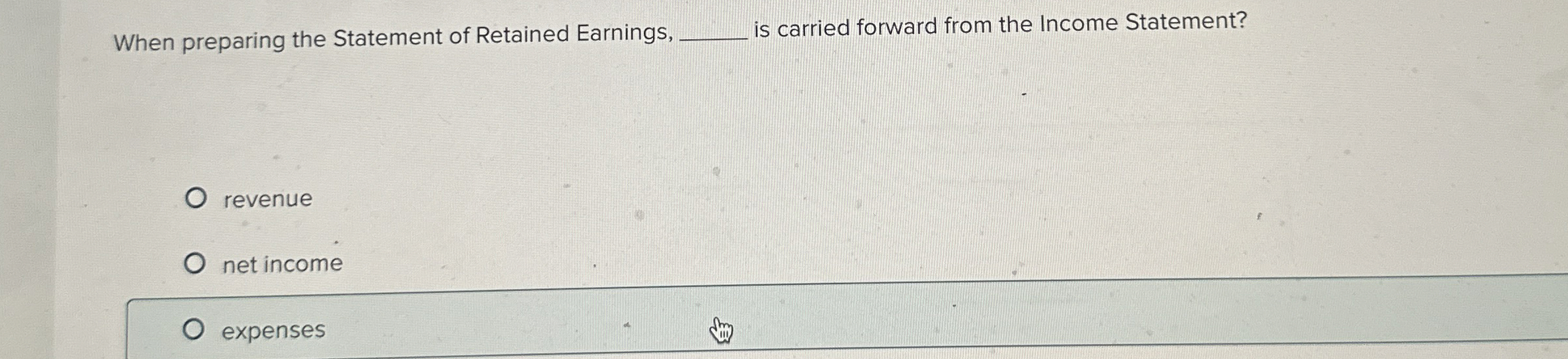 Solved When preparing the Statement of Retained Earnings,is | Chegg.com