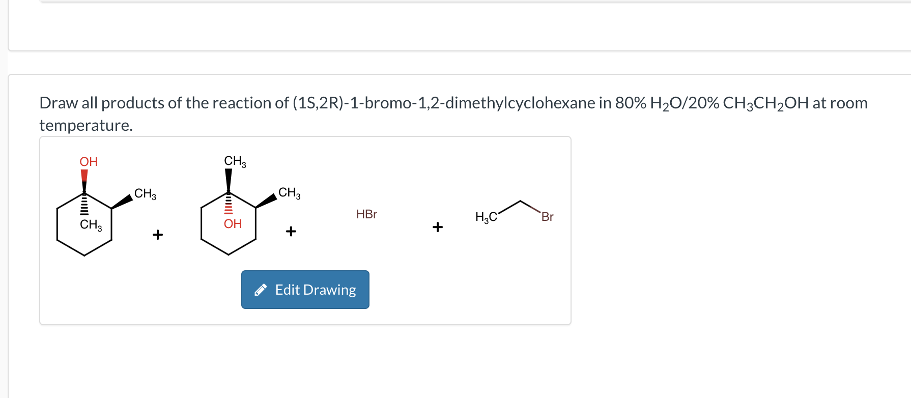 Solved Draw all products of ﻿the reaction | Chegg.com