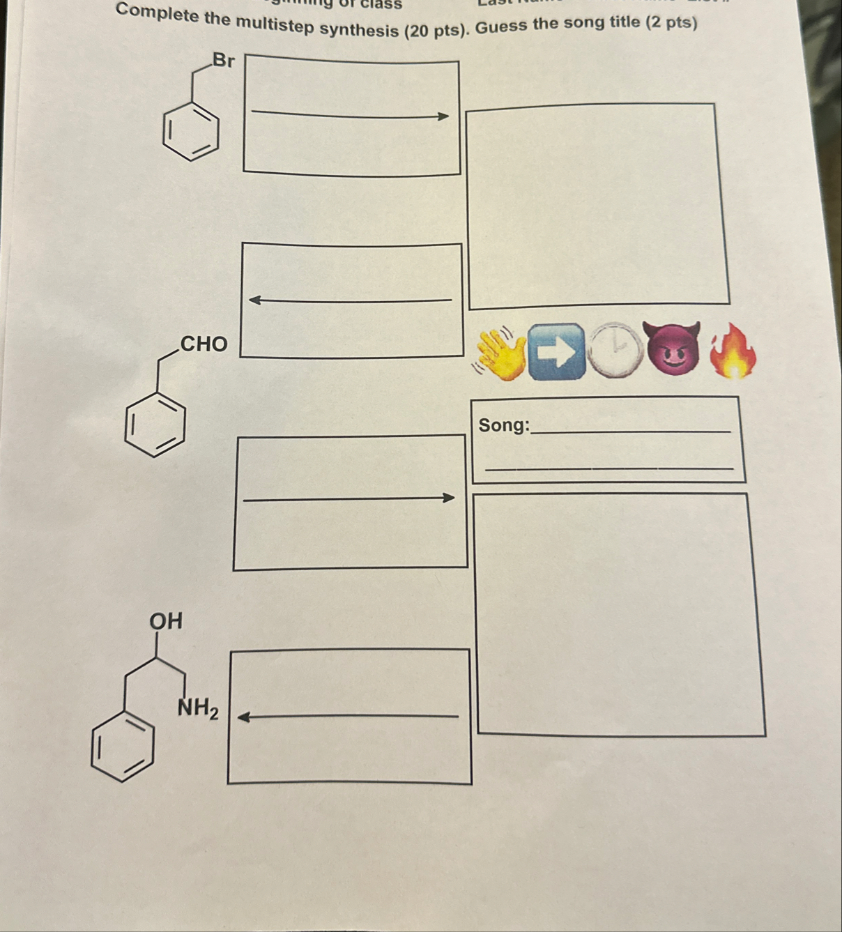 Complete the multistep synthesis ( 20 ﻿pts ). ﻿Guess | Chegg.com