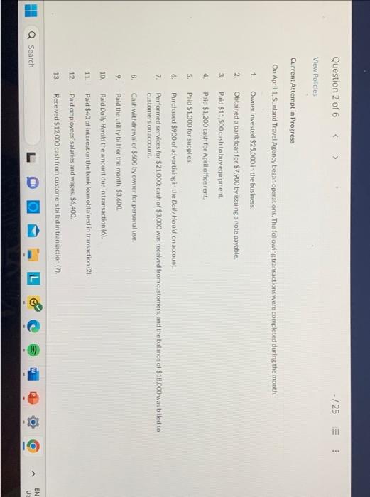 Solved Journalize the transactions. (List all debit entries | Chegg.com