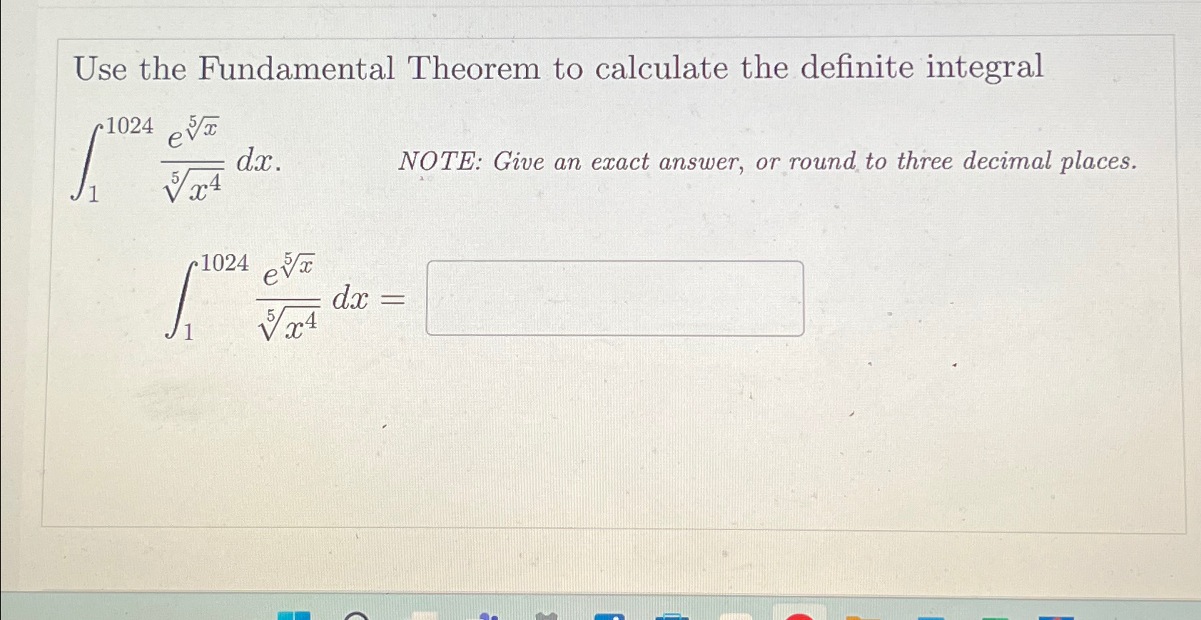 Solved Use the Fundamental Theorem to calculate the definite | Chegg.com