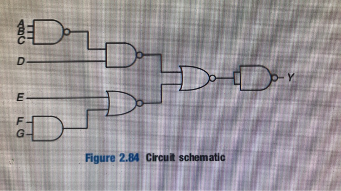 Solved 200 d 1- ok Figure 2.84 Circuit schematic Exercise | Chegg.com