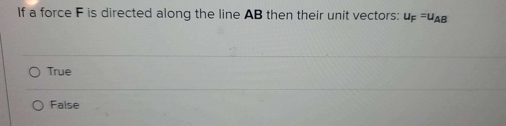 Solved A force F, directed along a line defined by rPQ is | Chegg.com