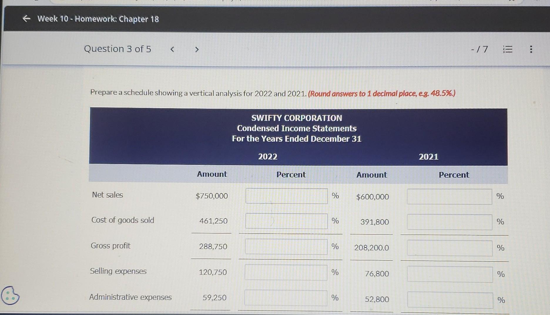 Solved Question 3 of 5 View Policies Current Attempt in | Chegg.com