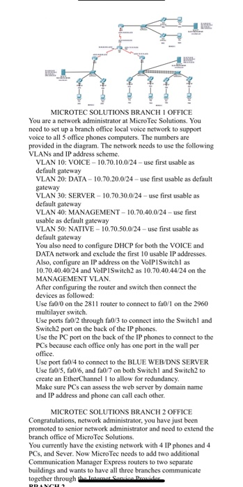 op MICROTEC SOLUTIONS BRANCH I OFFICE You are a | Chegg.com