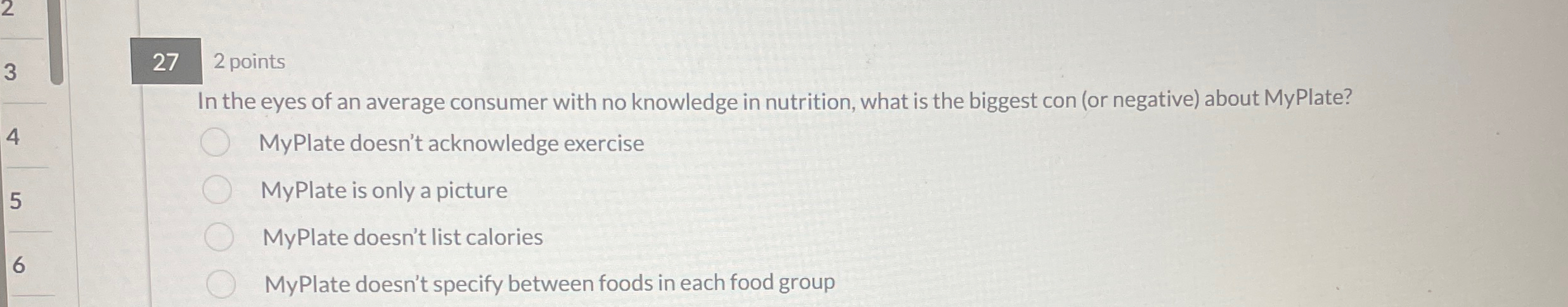 Solved 272 ﻿pointsIn the eyes of an average consumer with no | Chegg.com