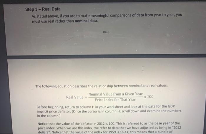 Solved need help finding nominal GDP and real GDP. Basic | Chegg.com