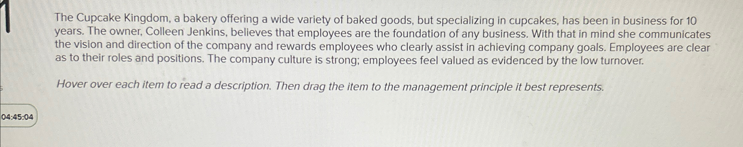 Solved The Cupcake Kingdom, a bakery offering a wide variety | Chegg.com