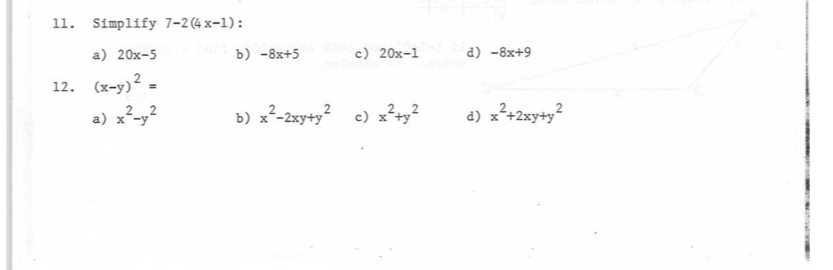 Solved Simplify 7-2(4x-1) | Chegg.com