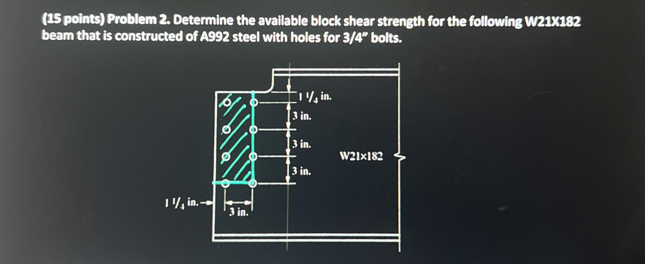 Solved (15 ﻿points) ﻿Problem 2. ﻿Determine the available | Chegg.com