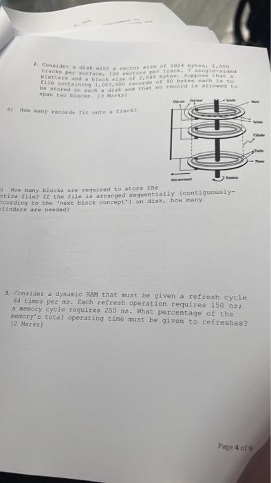 Solved 2. Conadder at dink oitn a bector atze of lozd bytan, | Chegg.com