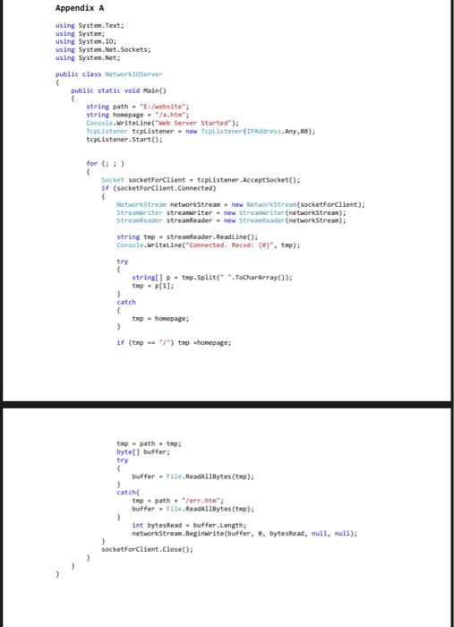 Solved Modify the C# code so that it can display submitted | Chegg.com
