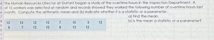Solved 4 The Human Resources Director at DuPont began a | Chegg.com