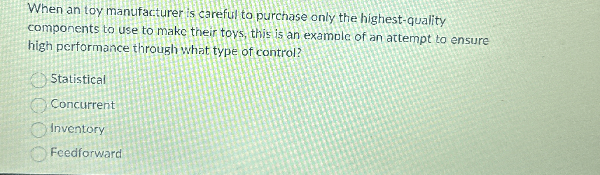 Solved Output standards measure performance results in terms | Chegg.com
