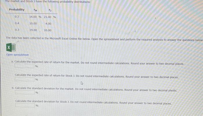 Solved The data has been collected in the Microsoft Excel | Chegg.com