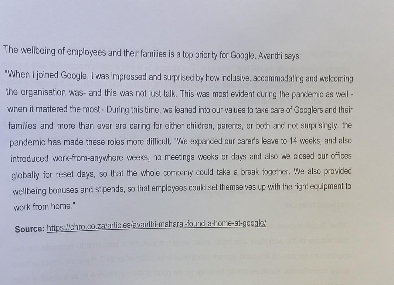 Solved using relevant examples discuss four(4) employment | Chegg.com