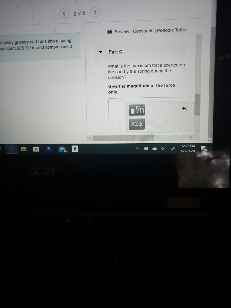 Solved Review Constants Periodic Table Part B A 11.6 kg | Chegg.com