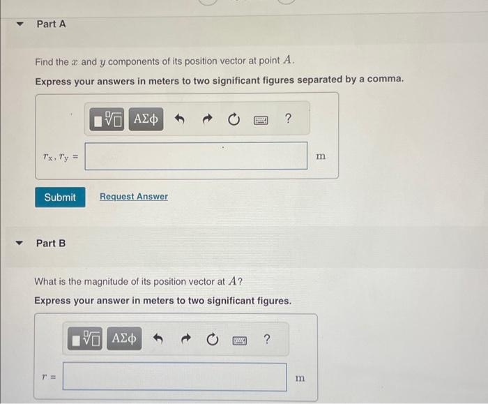 Solved What is the magnitude of its average velocity between | Chegg.com
