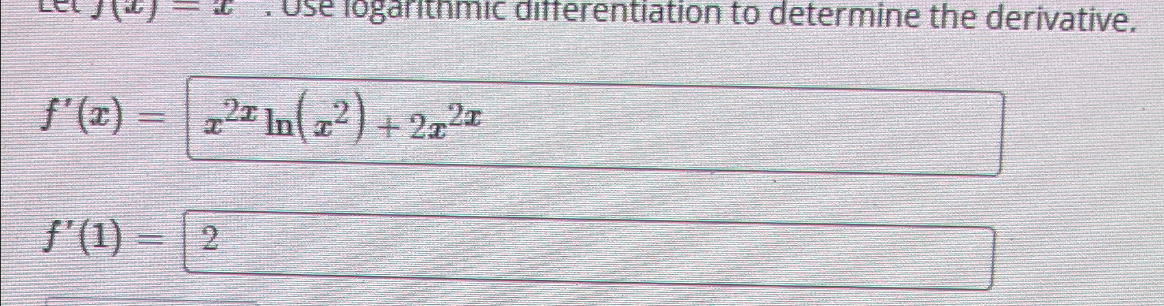 Solved differentiation to determine the | Chegg.com