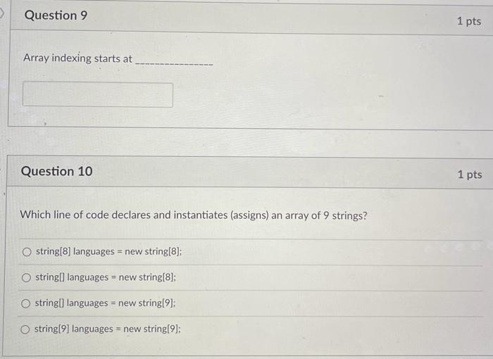 Solved The Last Element In An Array Can Be Accessed With 