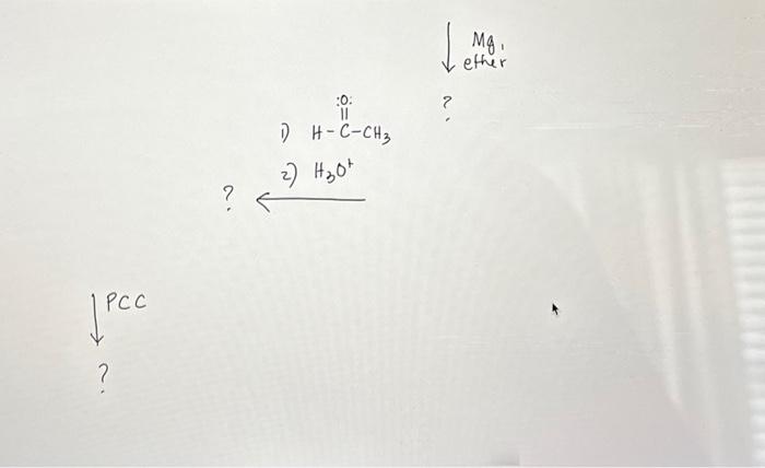 Solved Furnish the multi-step process with the missing | Chegg.com