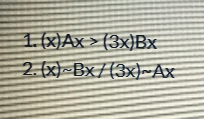 Solved i need to use the change of quantifier rule together | Chegg.com