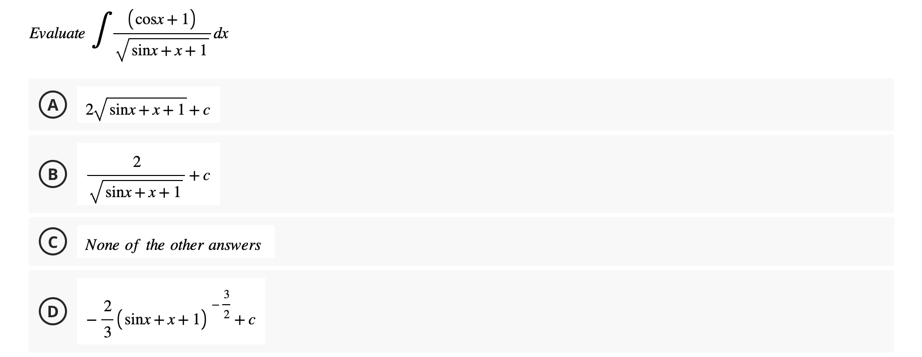 Solved Evaluate | Chegg.com