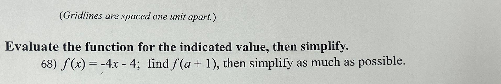 Solved (Gridlines are spaced one unit apart.)Evaluate the | Chegg.com