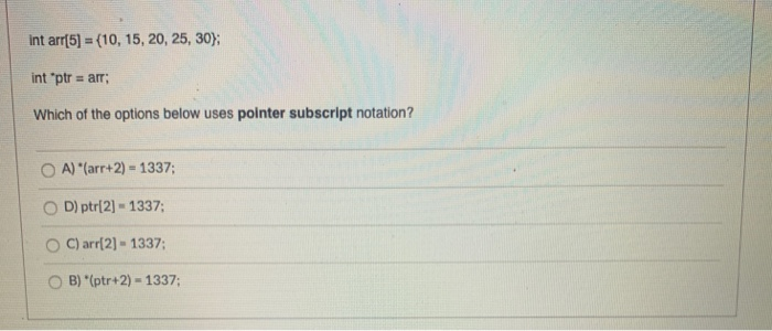 Solved Suppose ptr 1 and ptr2 are both pointers to integers. | Chegg.com
