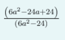 Solved Simplify the rational expression | Chegg.com