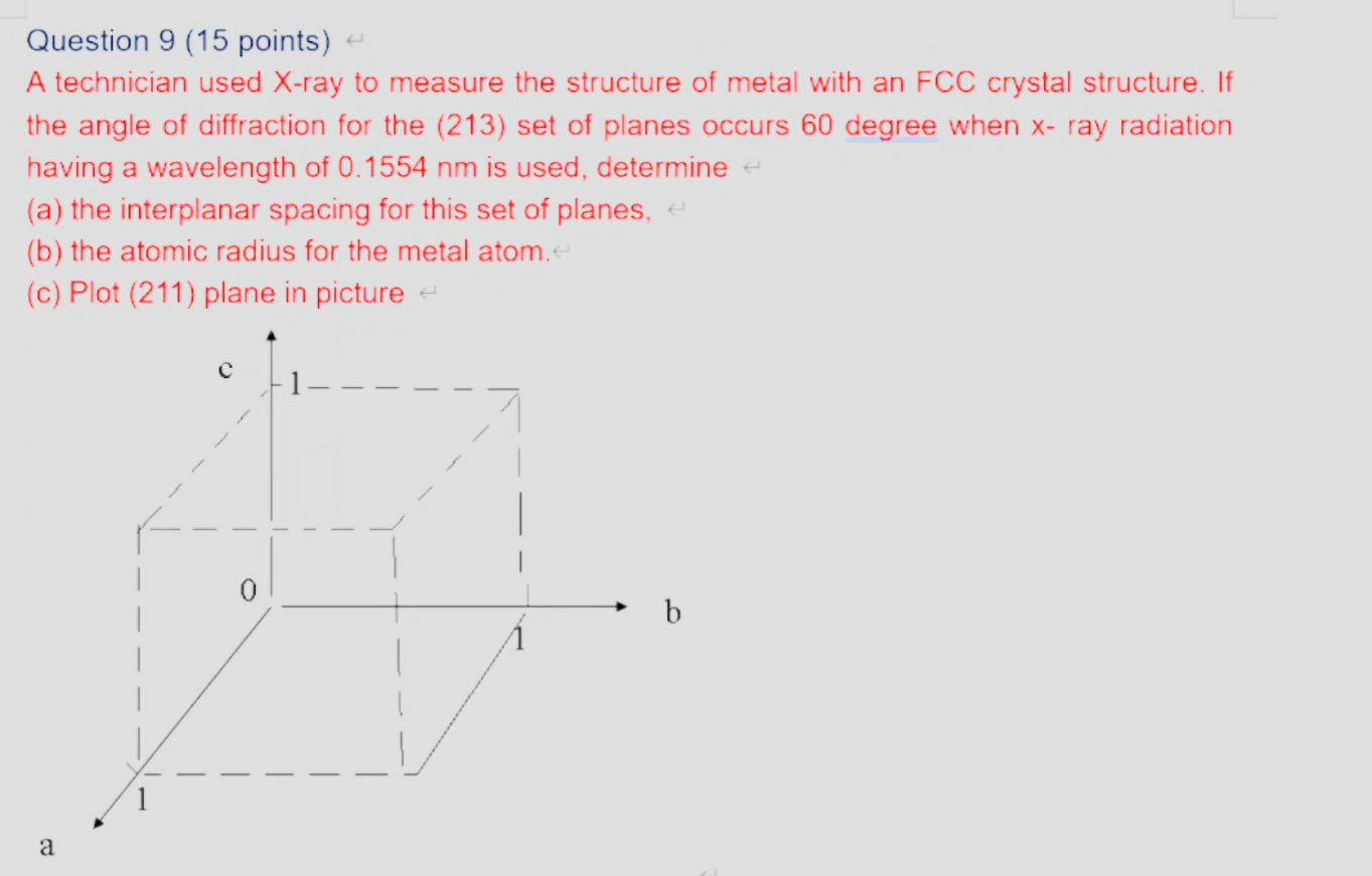 Solved Question 9 (15 ﻿points) ﻿A technician used \( ﻿X | Chegg.com