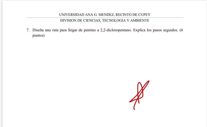 Solved 7. Diseña una ruta para llegar de pentino a | Chegg.com