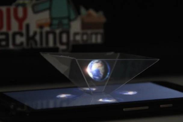 Solved I want a report of pyramid hologram the principle | Chegg.com