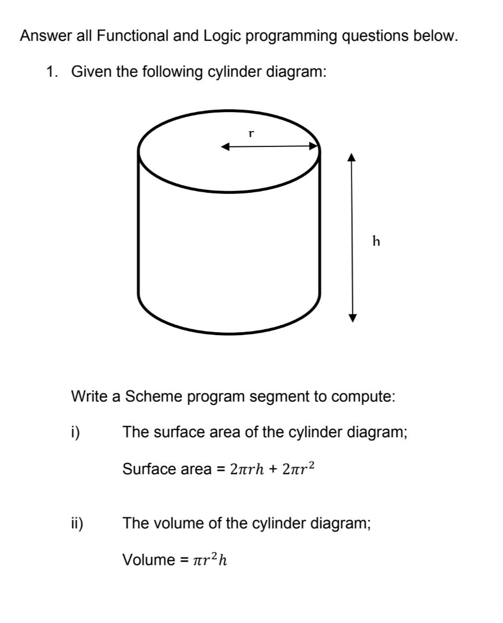 Solved Answer all Functional and Logic programming questions | Chegg.com