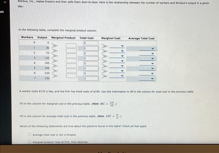 Solved Nimbus, Inc., makes brooms and then sells them | Chegg.com