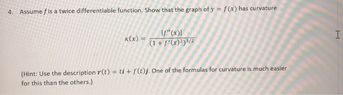 Solved 4. Assume fis a twice differentiable function. Show | Chegg.com
