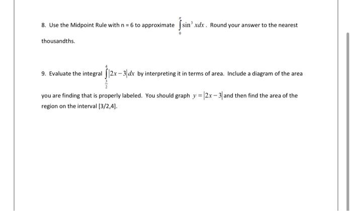 Solved 1. Consider the function f(x)=sinx on the interval | Chegg.com