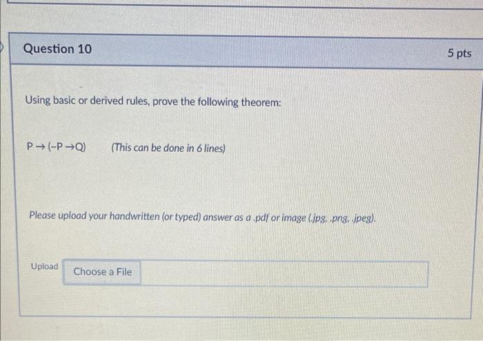 Solved using basic or derived rules, prove the following | Chegg.com
